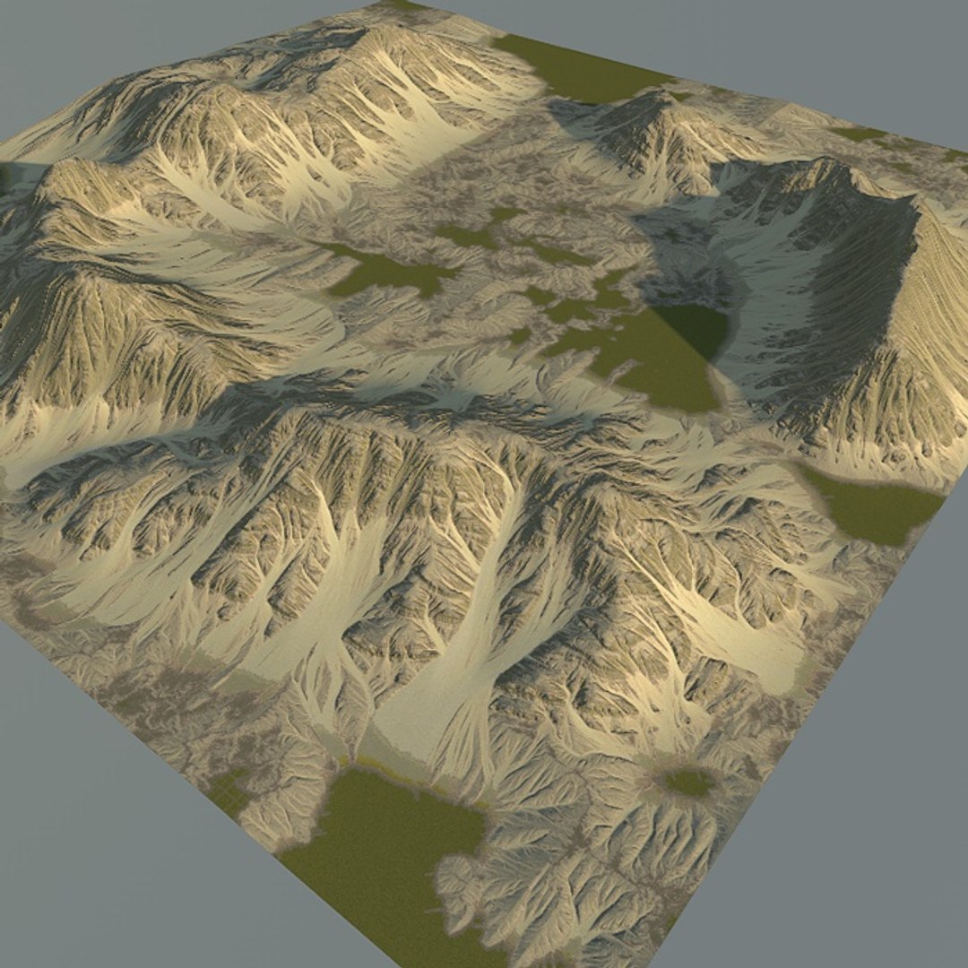3d Mountain Terrain