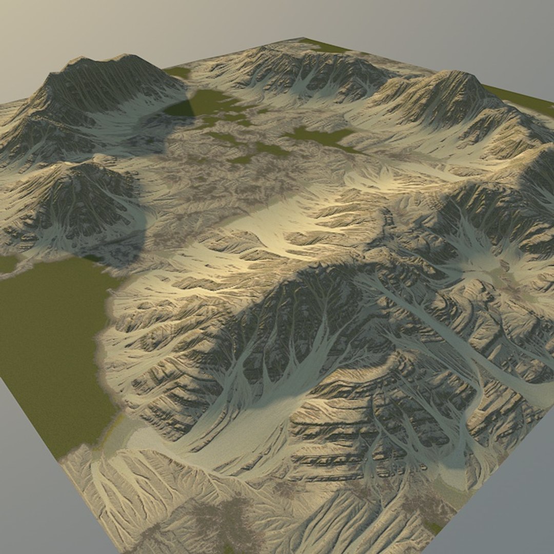 3d Mountain Terrain