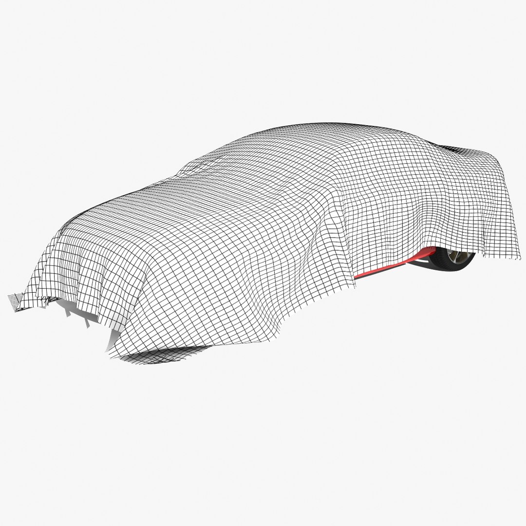 3d Car Draped