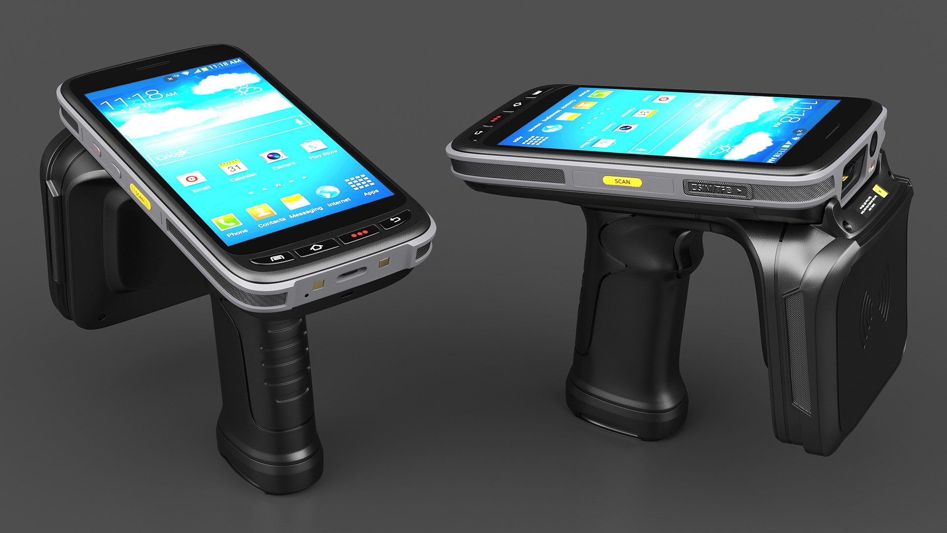 Chainway Android RFID Scanner 3D - TurboSquid 2055932