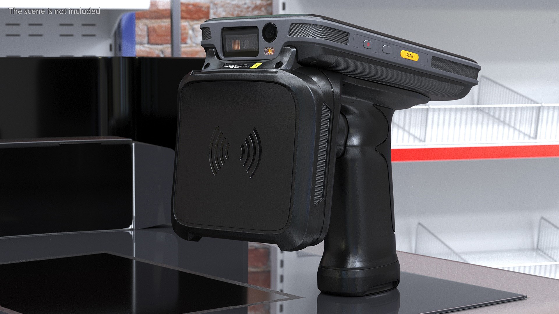 Chainway Android RFID Scanner 3D - TurboSquid 2055932