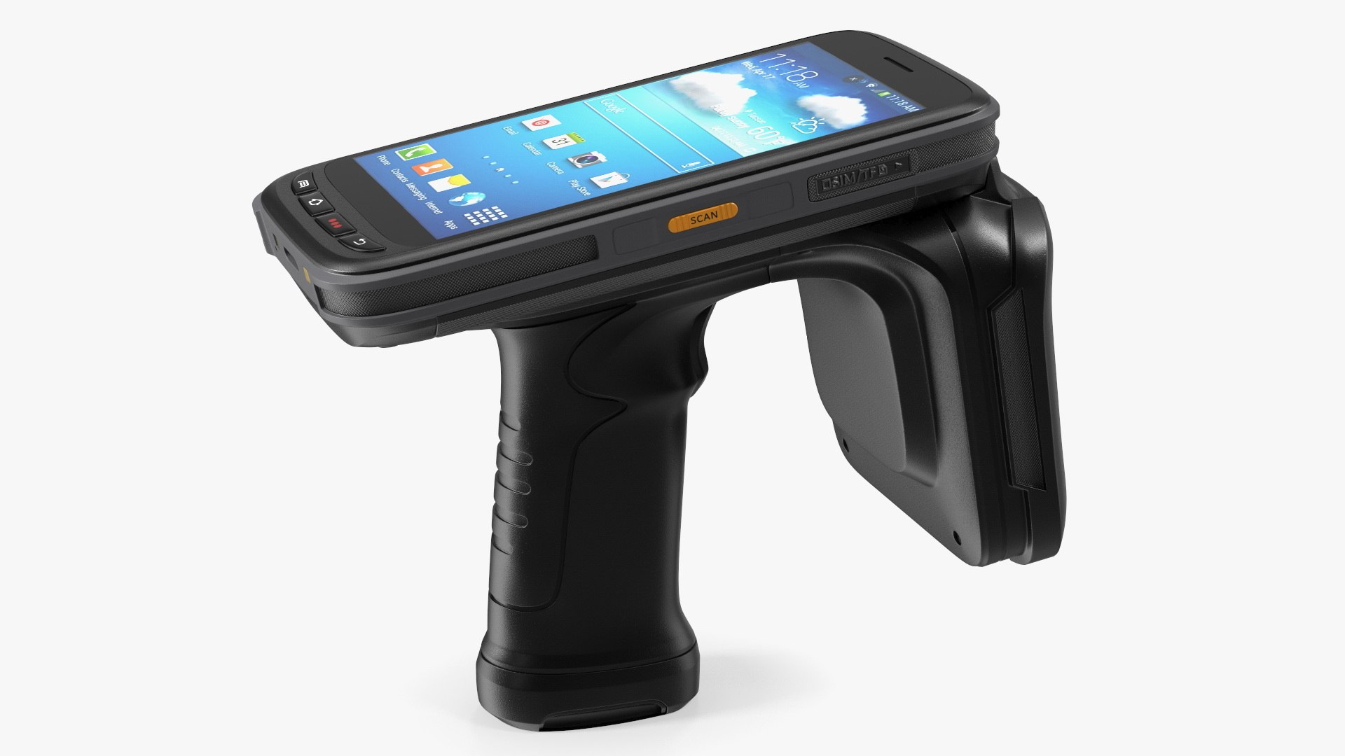 Chainway Android RFID Scanner 3D - TurboSquid 2055932