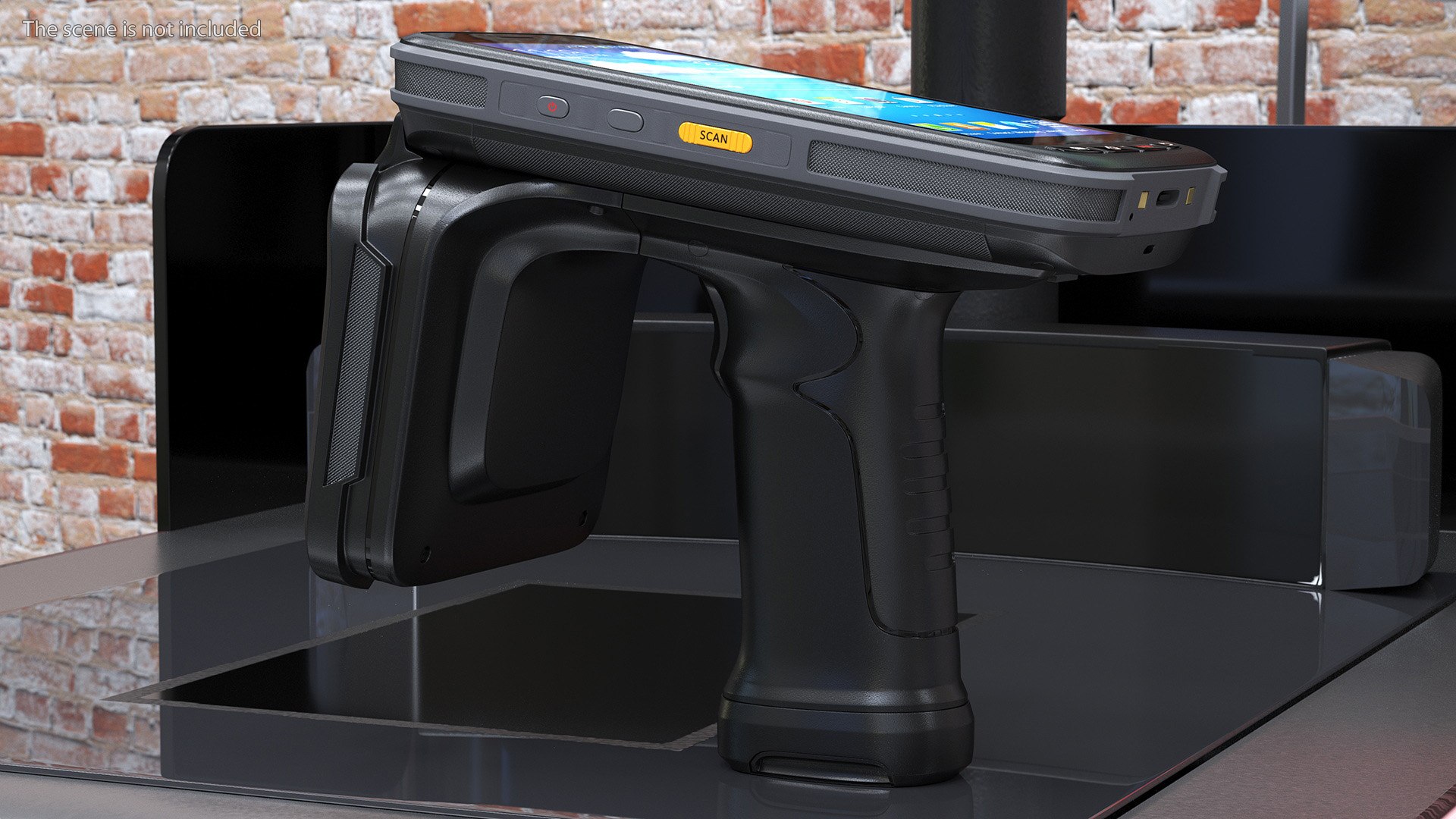 Chainway Android RFID Scanner 3D - TurboSquid 2055932