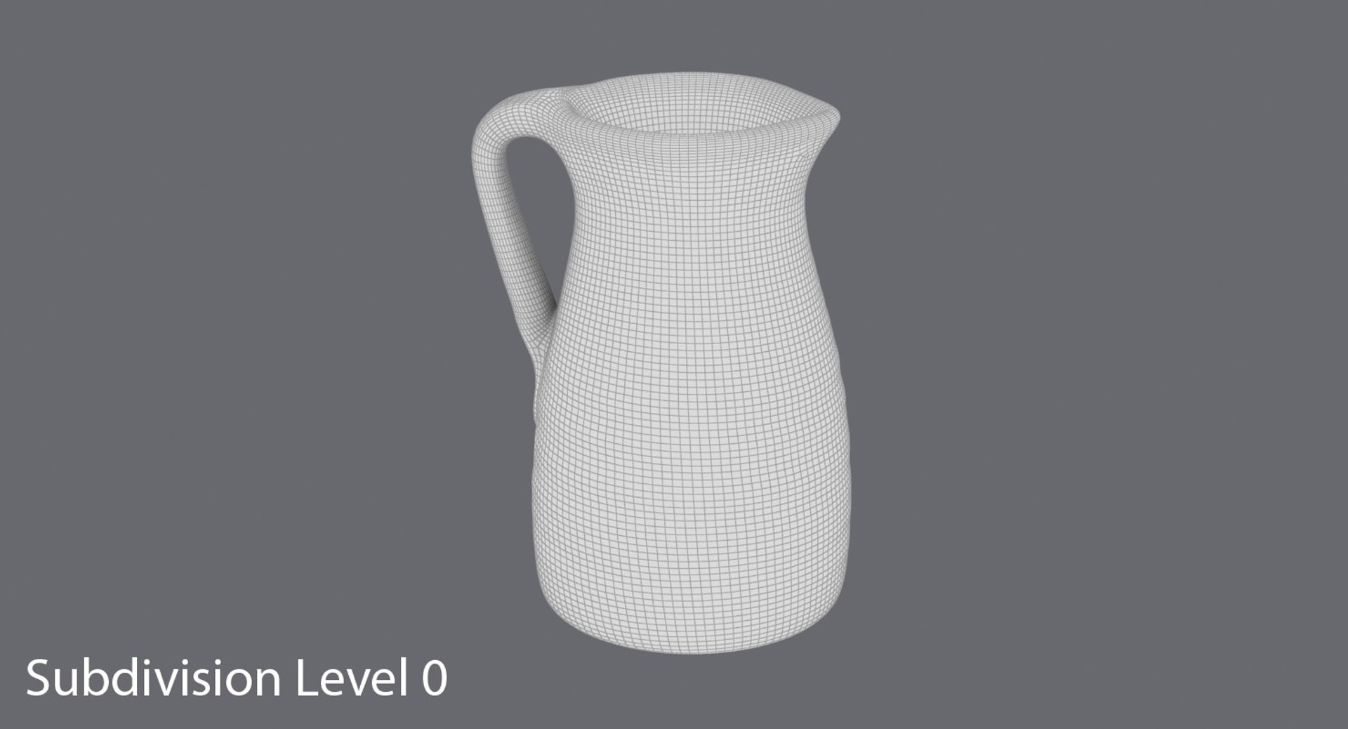 Ceramic-pitchers---tall-light-brown 3D Model - TurboSquid 1149118