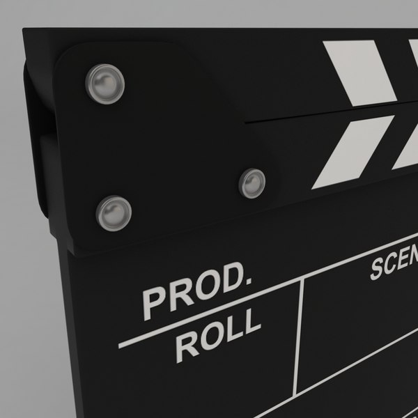 3d max clapboard board