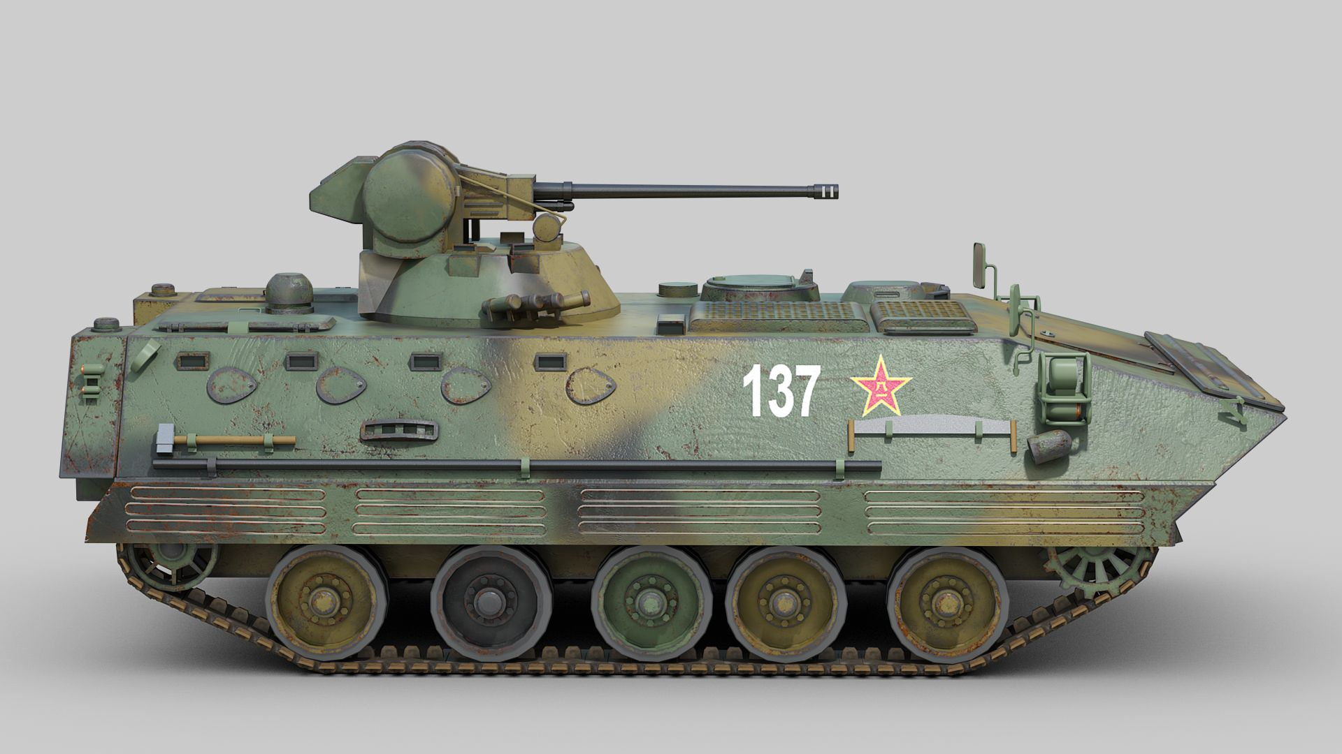 modelo 3d ZSD 90 APC - TurboSquid 1817218