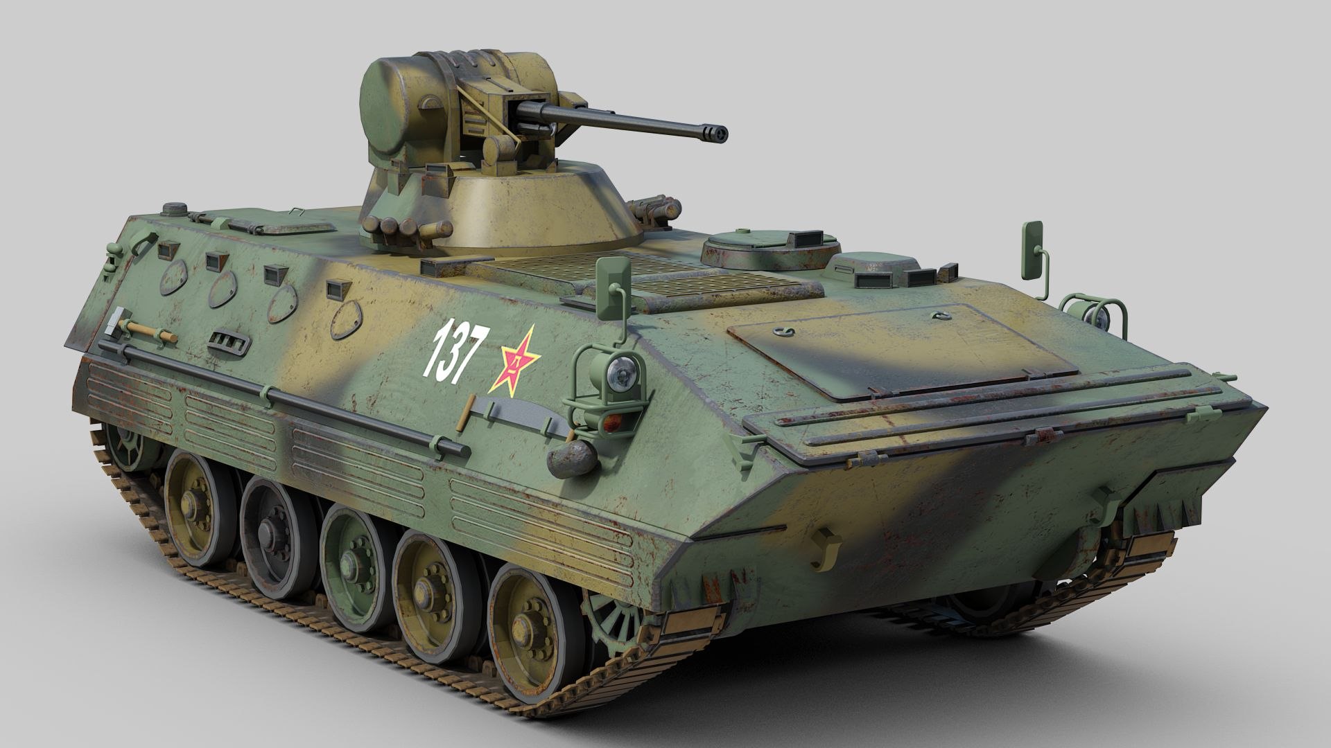 3D Model ZSD 90 APC - TurboSquid 1817218
