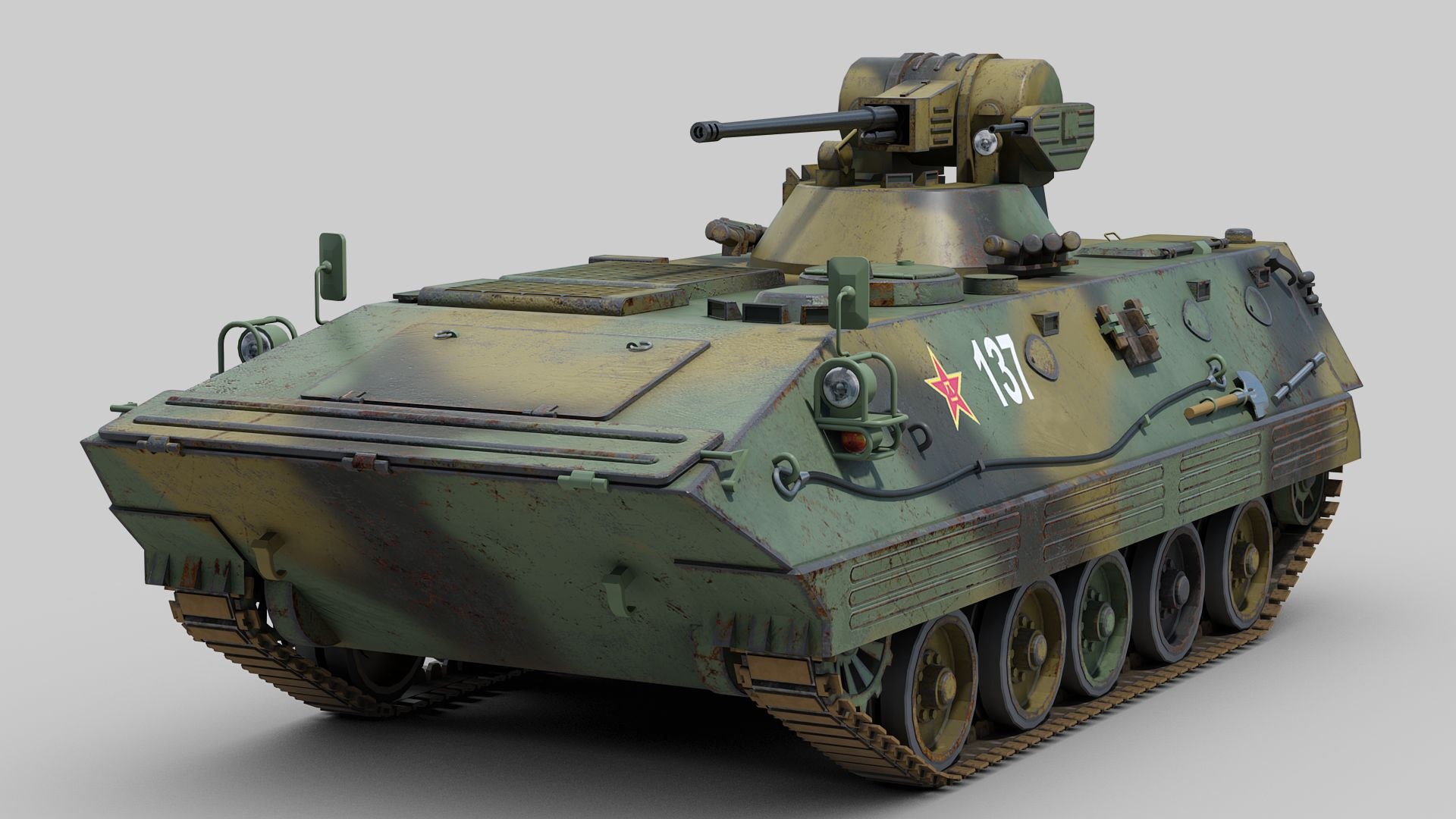 3D Model ZSD 90 APC - TurboSquid 1817218