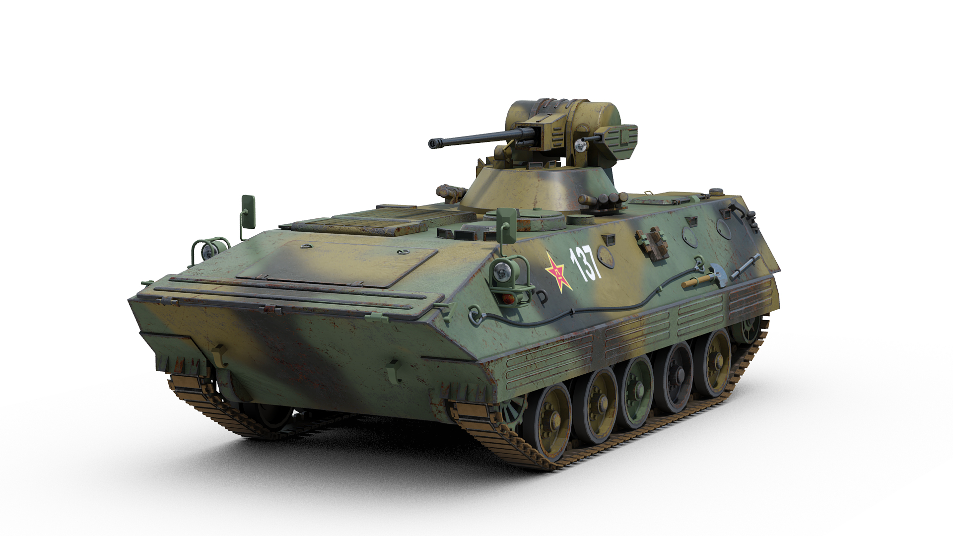 modelo 3d ZSD 90 APC - TurboSquid 1817218
