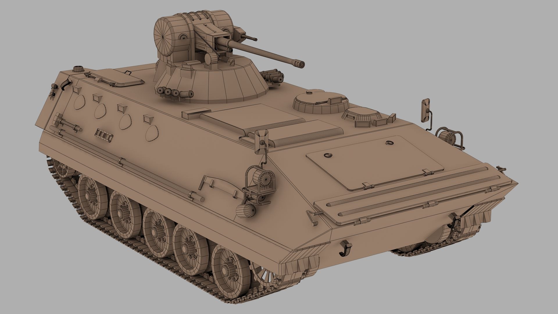 3D Model ZSD 90 APC - TurboSquid 1817218