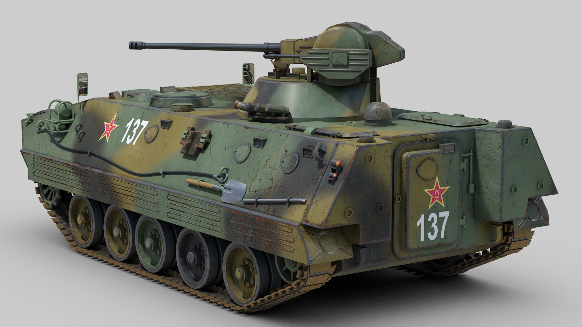 modelo 3d ZSD 90 APC - TurboSquid 1817218