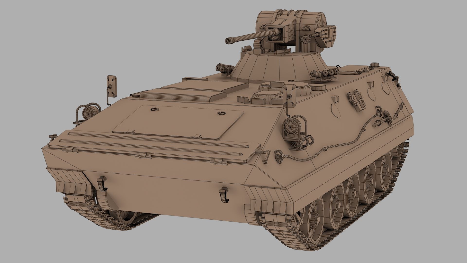3D Model ZSD 90 APC - TurboSquid 1817218