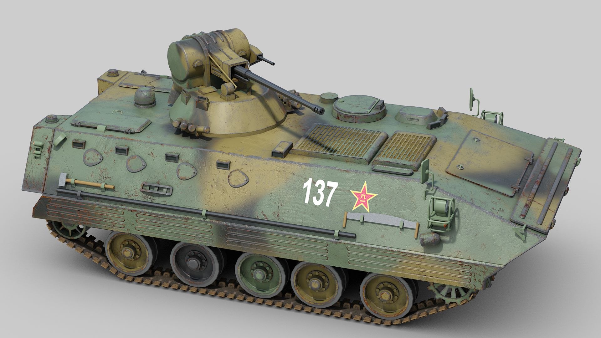 3D Model ZSD 90 APC - TurboSquid 1817218