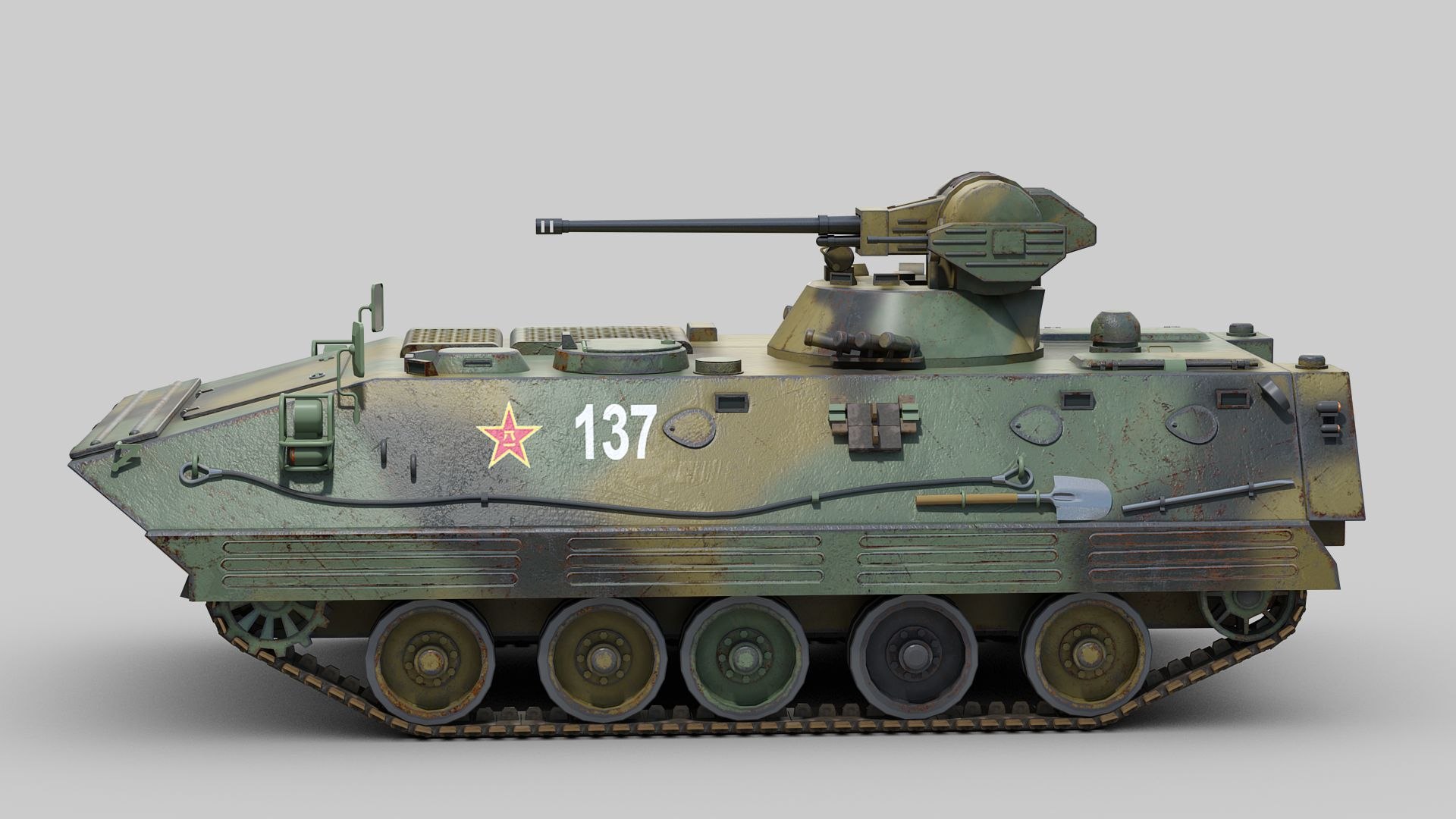 3D Model ZSD 90 APC - TurboSquid 1817218