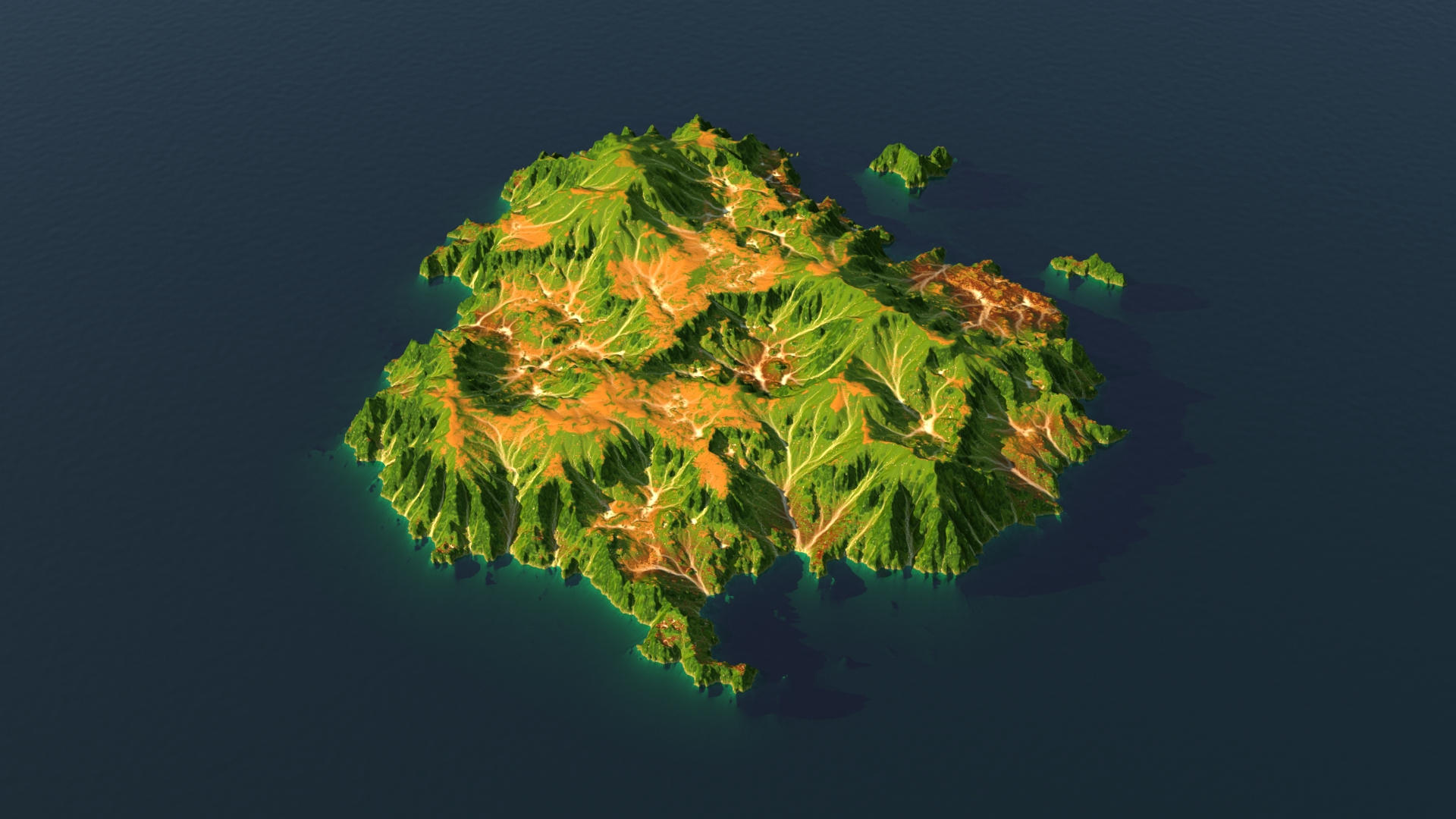 3D Model Island Terrain Collection - TurboSquid 2020191
