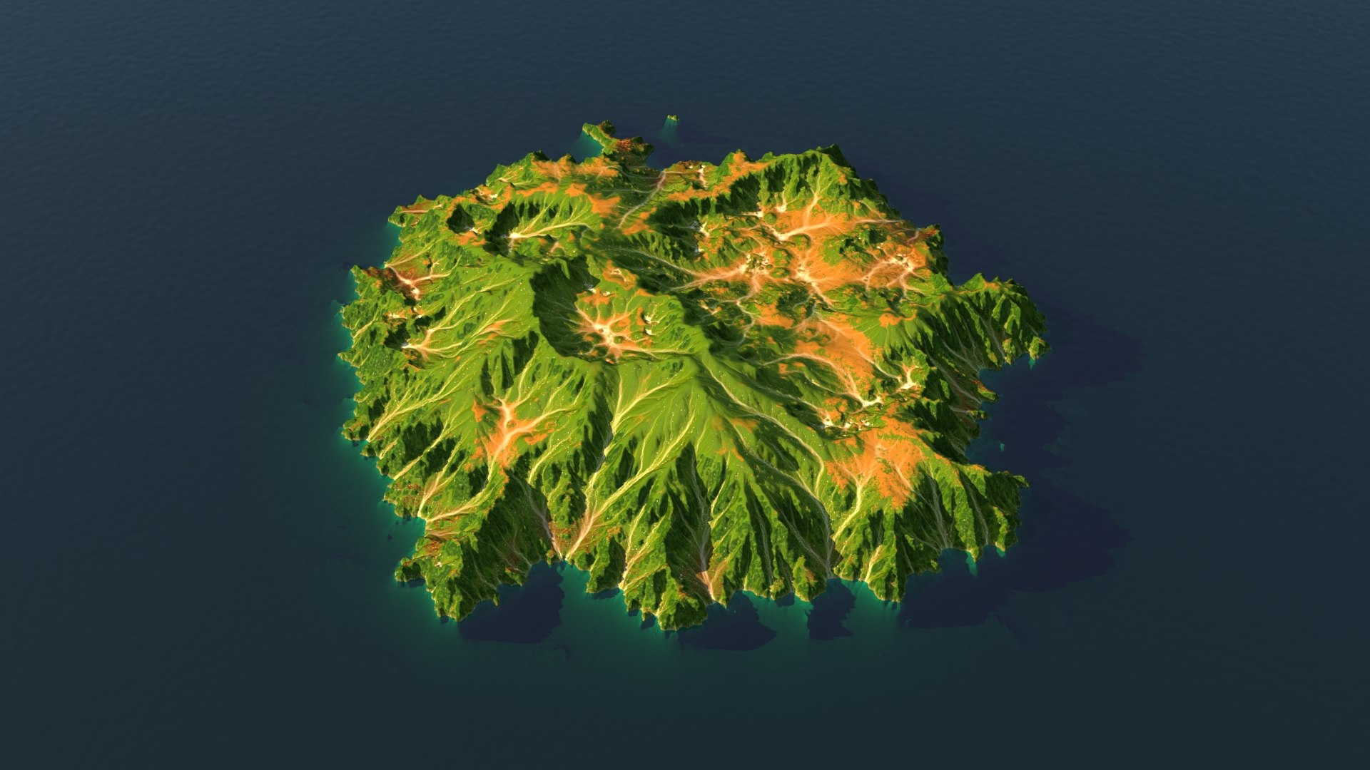 3D Model Island Terrain Collection - TurboSquid 2020191