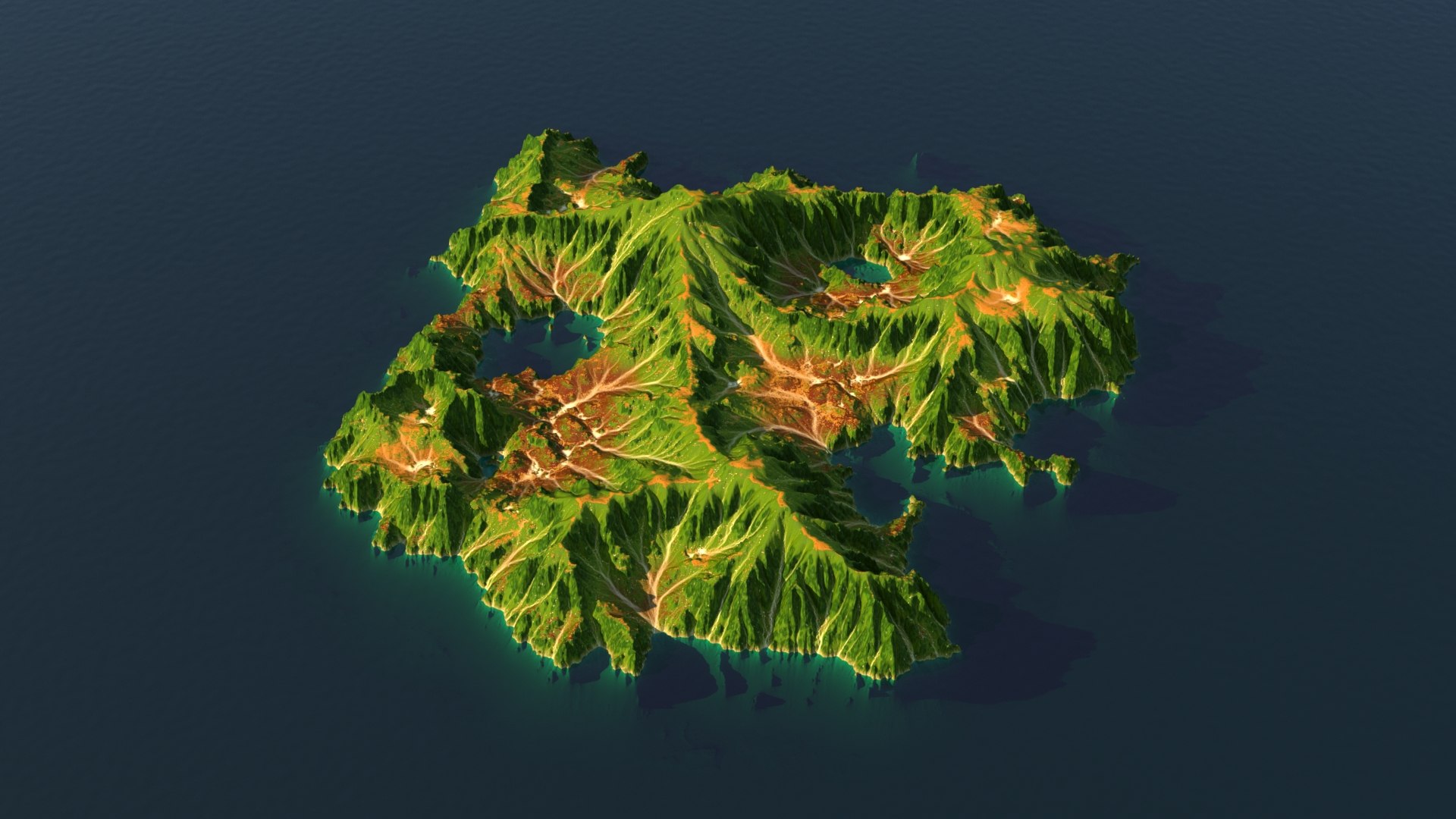 3D Model Island Terrain Collection - TurboSquid 2020191