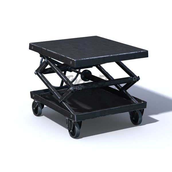 modelo 3d Carrito de mesa ajustable veterinario SolidWorks - TurboSquid ...