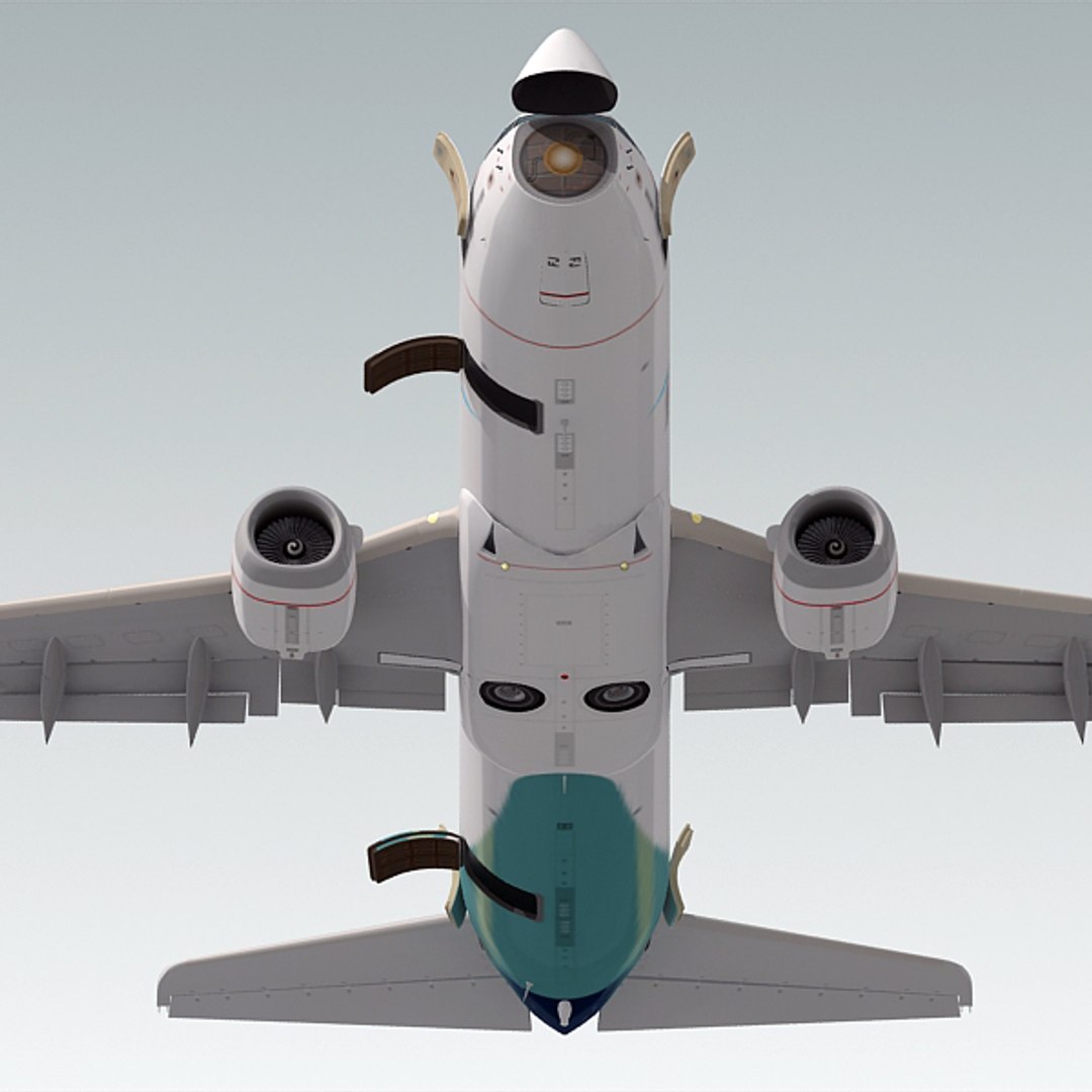 Boeing 737-800 Plane Garuda 3ds