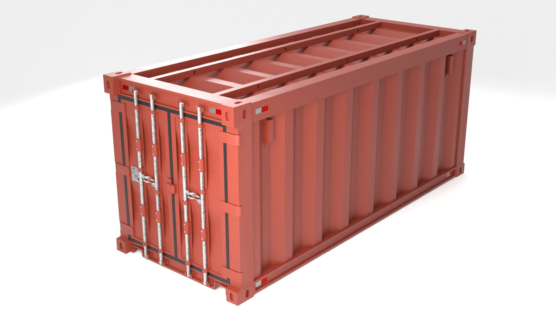 Stylized Cargo Shipping Container 3D Model - TurboSquid 2203958