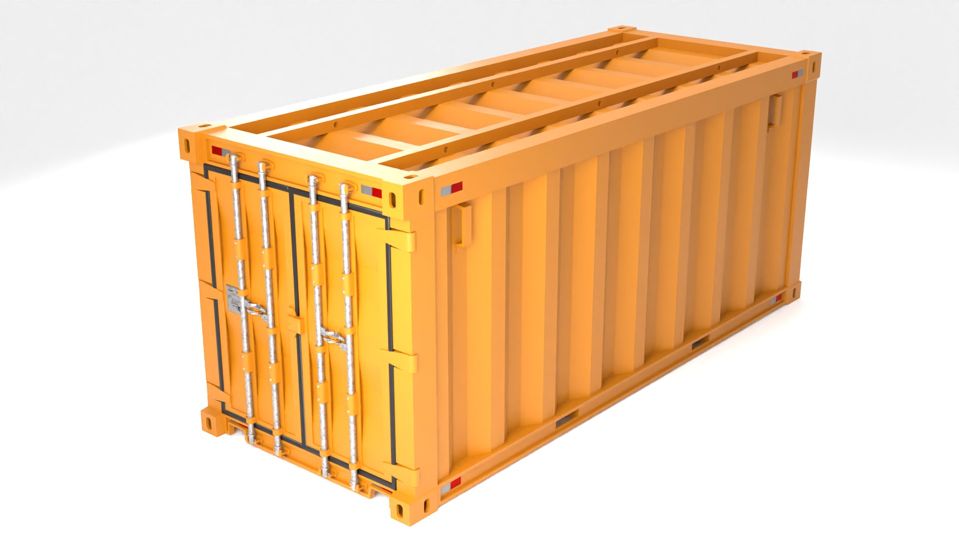 Stylized Cargo Shipping Container 3D Model - TurboSquid 2203958