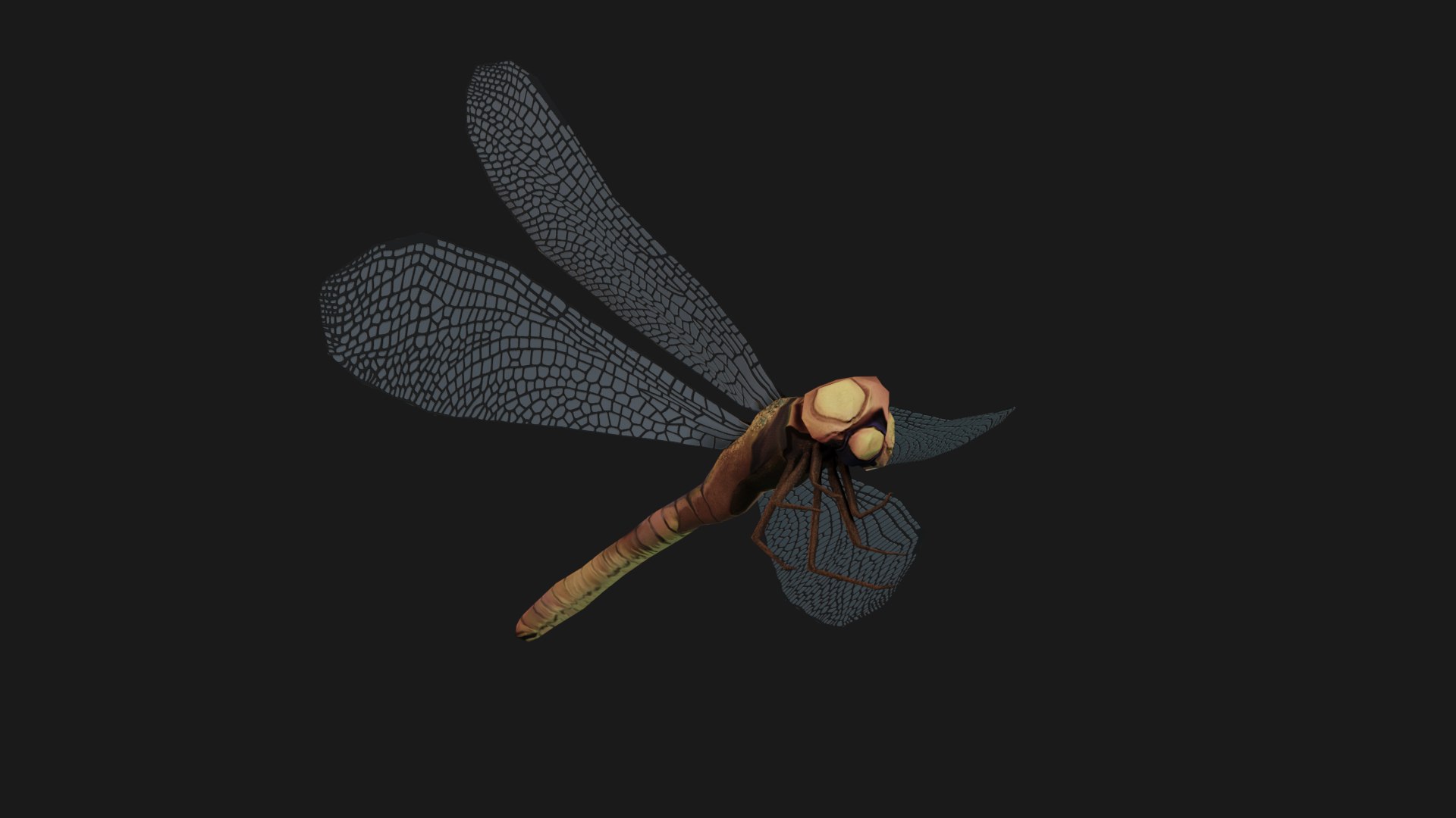 Dragonfly 3D model - TurboSquid 2138375