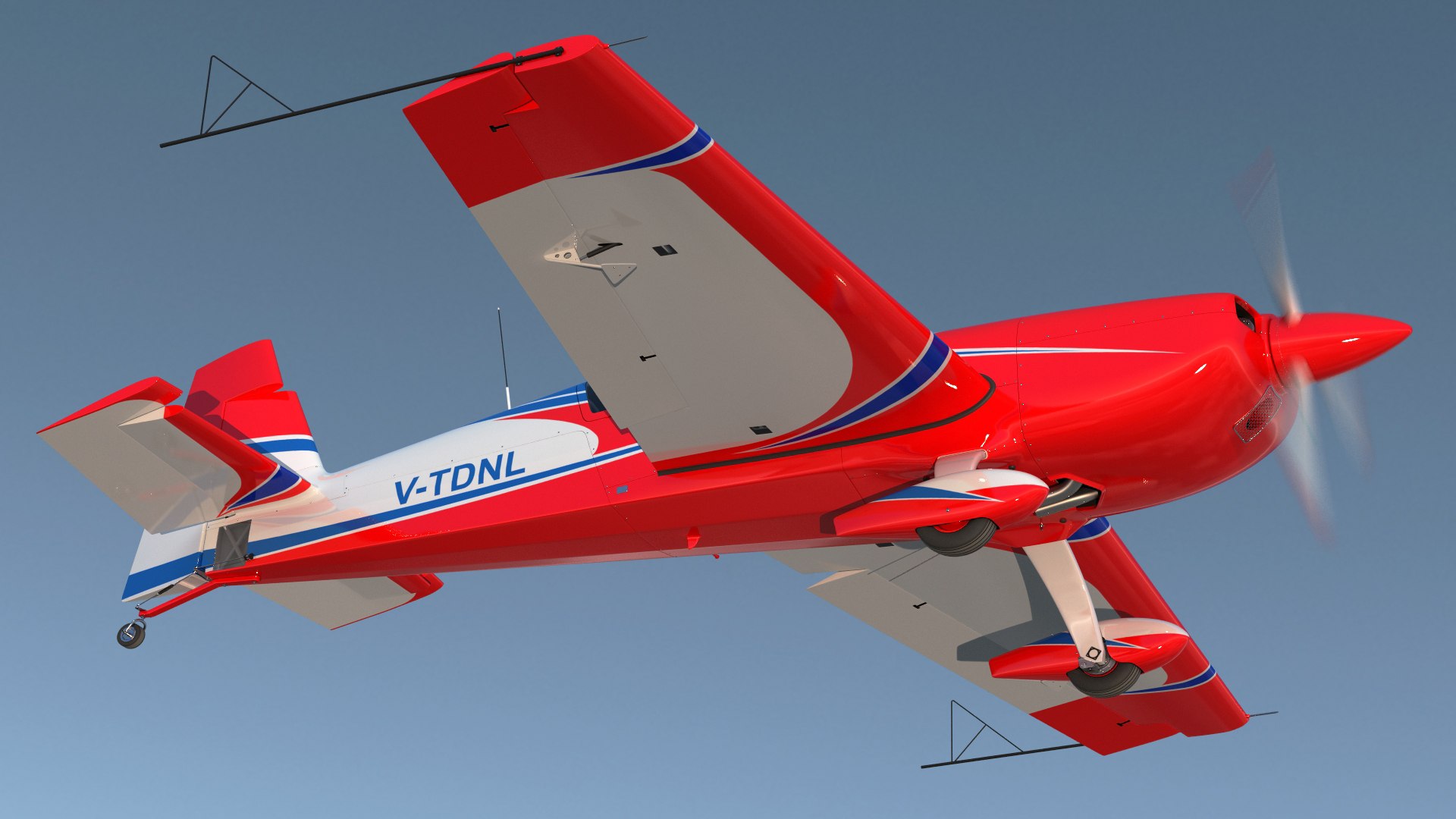 3D aerobatic monoplane extra ea-300 model - TurboSquid 1486249
