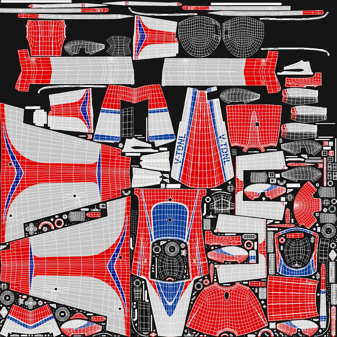 3D aerobatic monoplane extra ea-300 model - TurboSquid 1486249