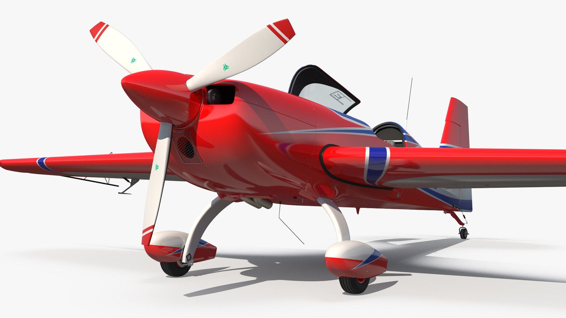 3D aerobatic monoplane extra ea-300 model - TurboSquid 1486249