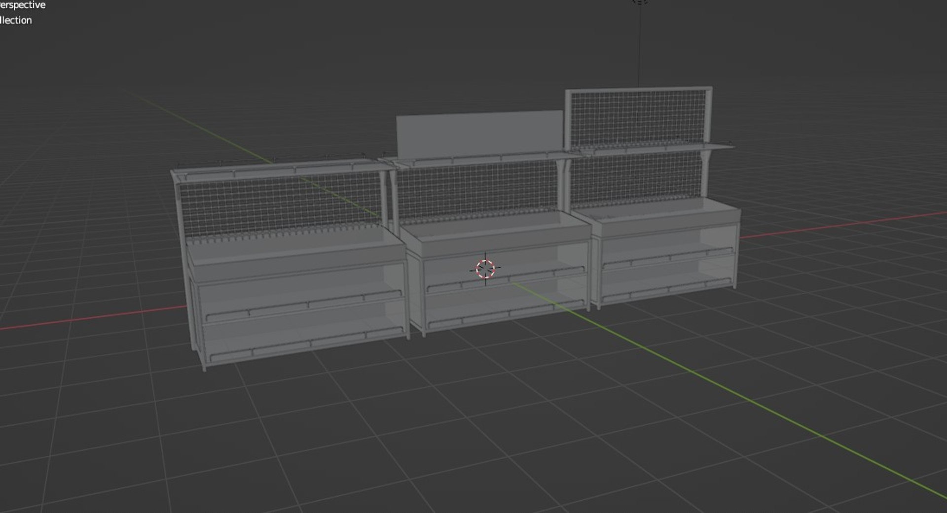 Supermarket Shelf 3D Model 3D Model - TurboSquid 2331550