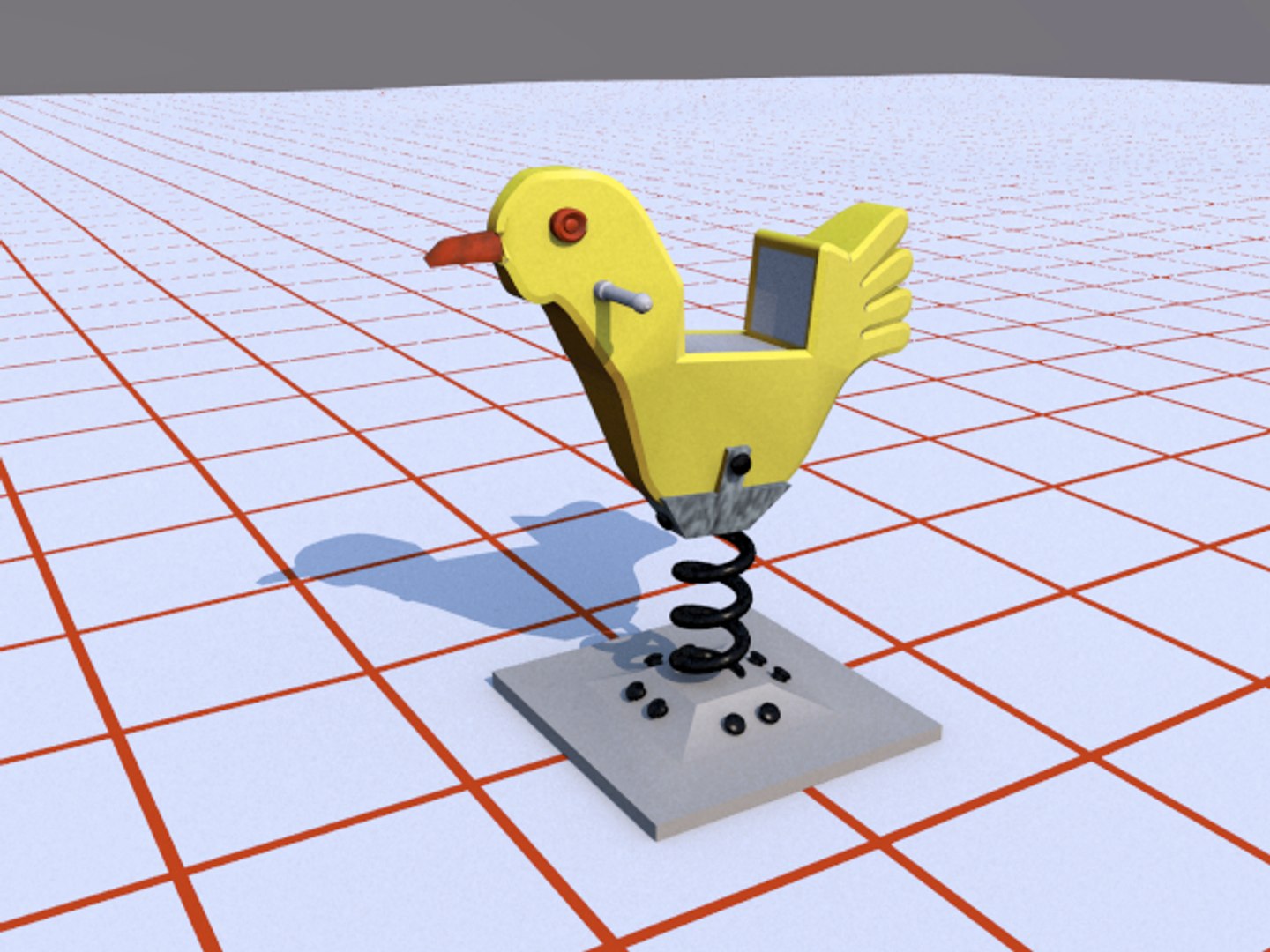 Dxf Rocking Horse Chicken