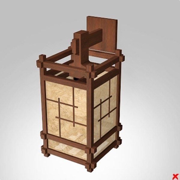 3d wall lamp model