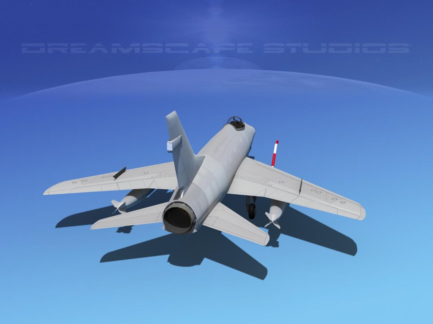 3d Super Sabre North American