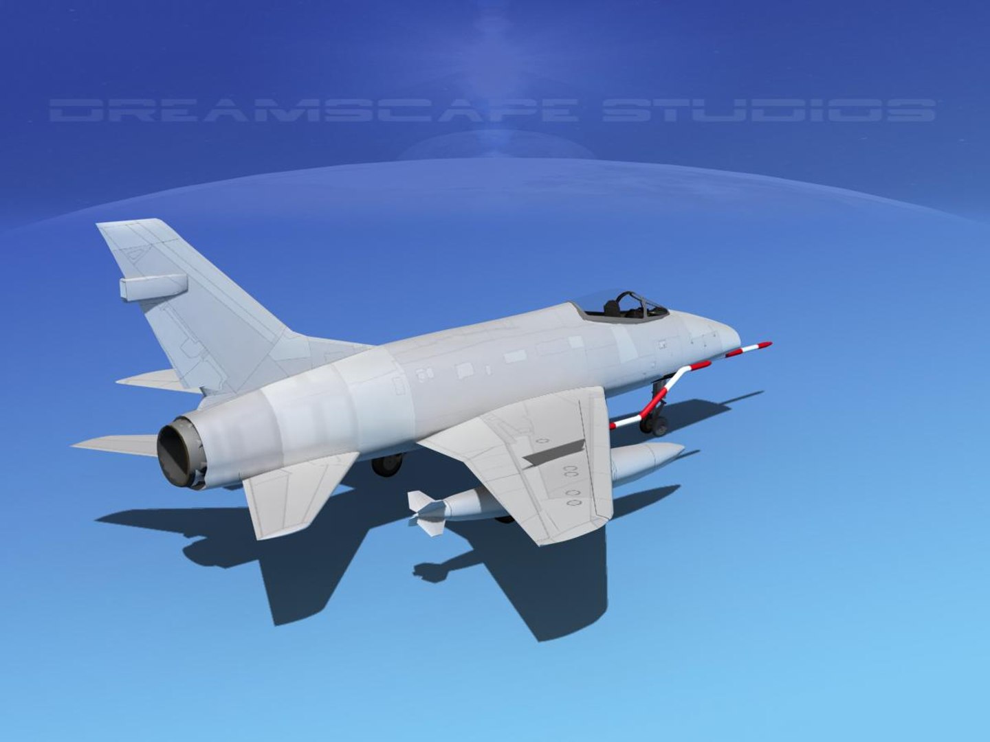 3d Super Sabre North American