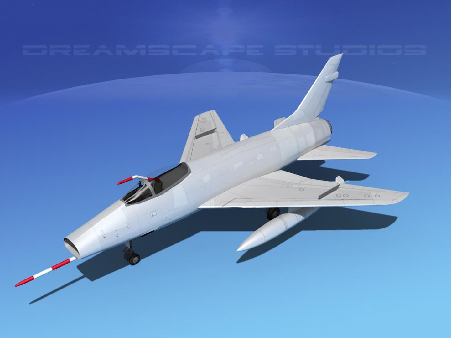 3d Super Sabre North American