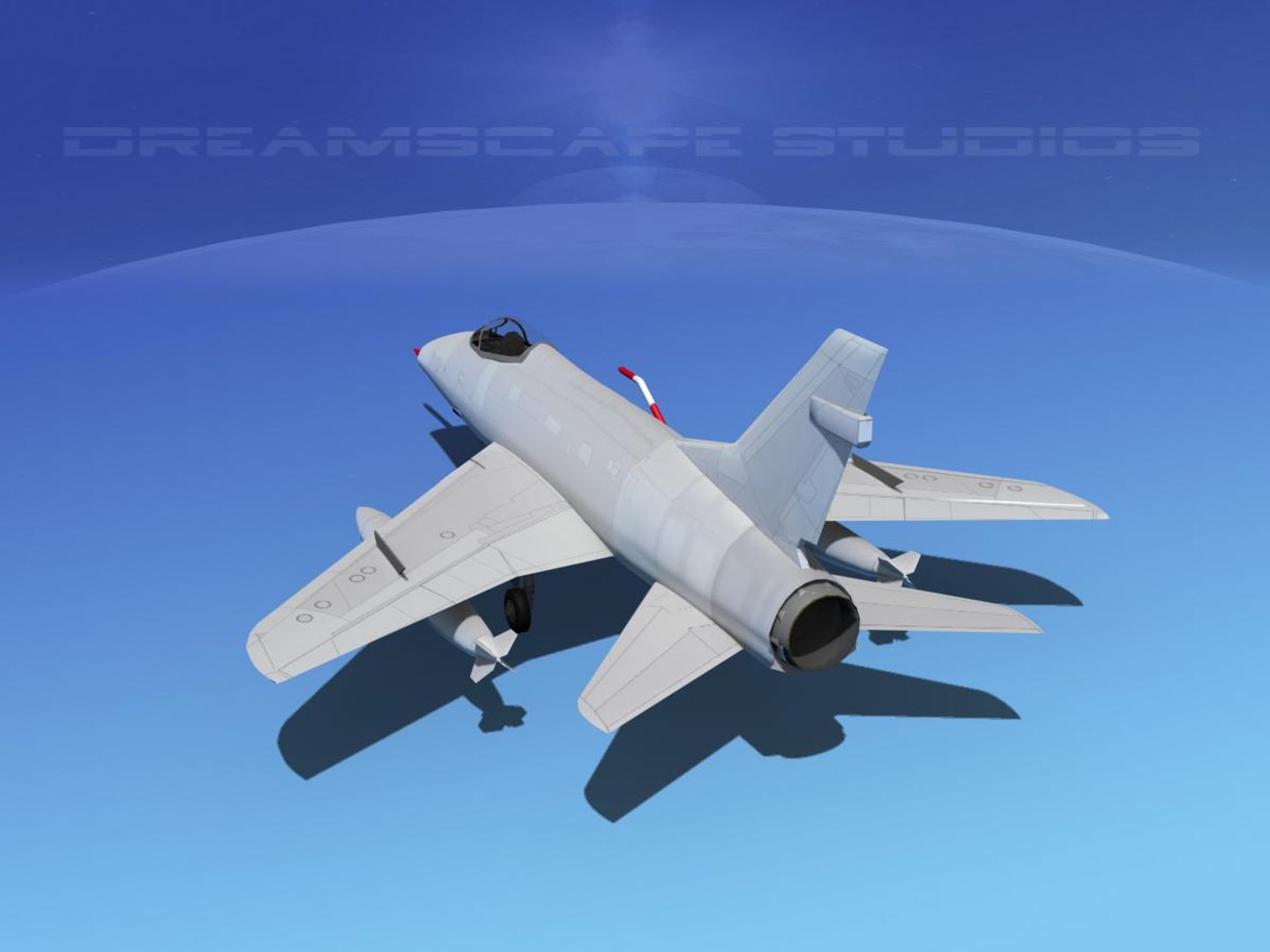 3d Super Sabre North American