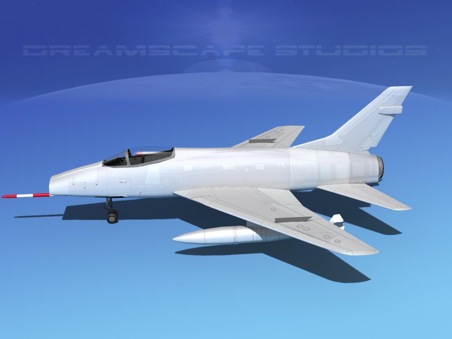 3d Super Sabre North American