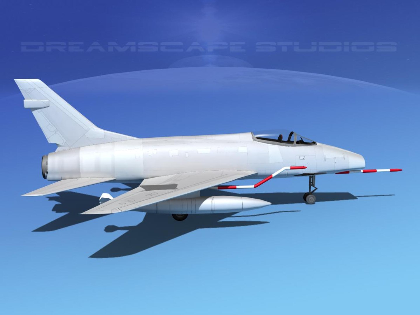 3d Super Sabre North American