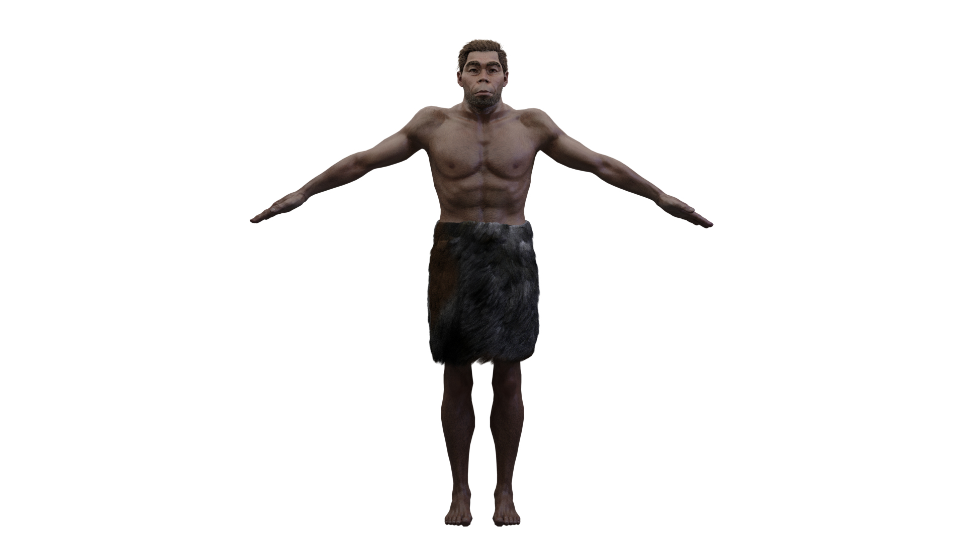Caveman 3D Model - TurboSquid 1873609