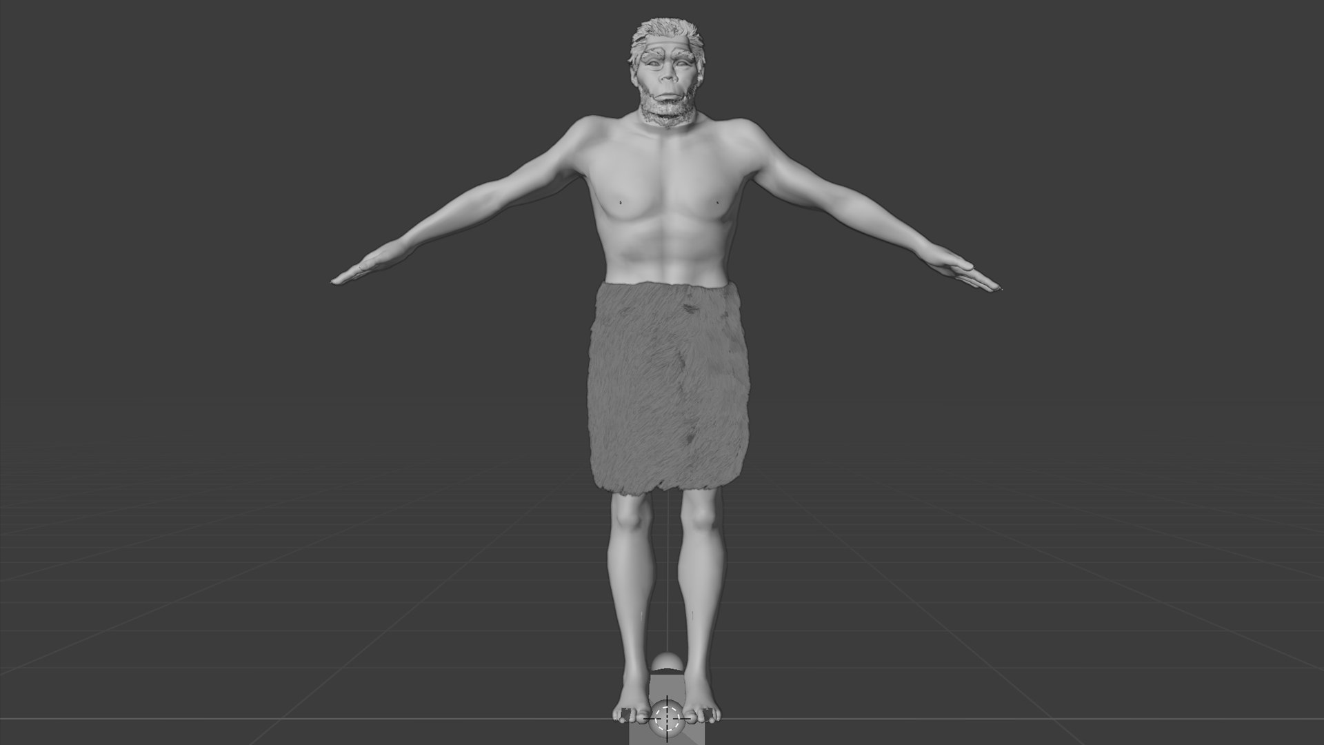 Caveman 3D Model - TurboSquid 1873609