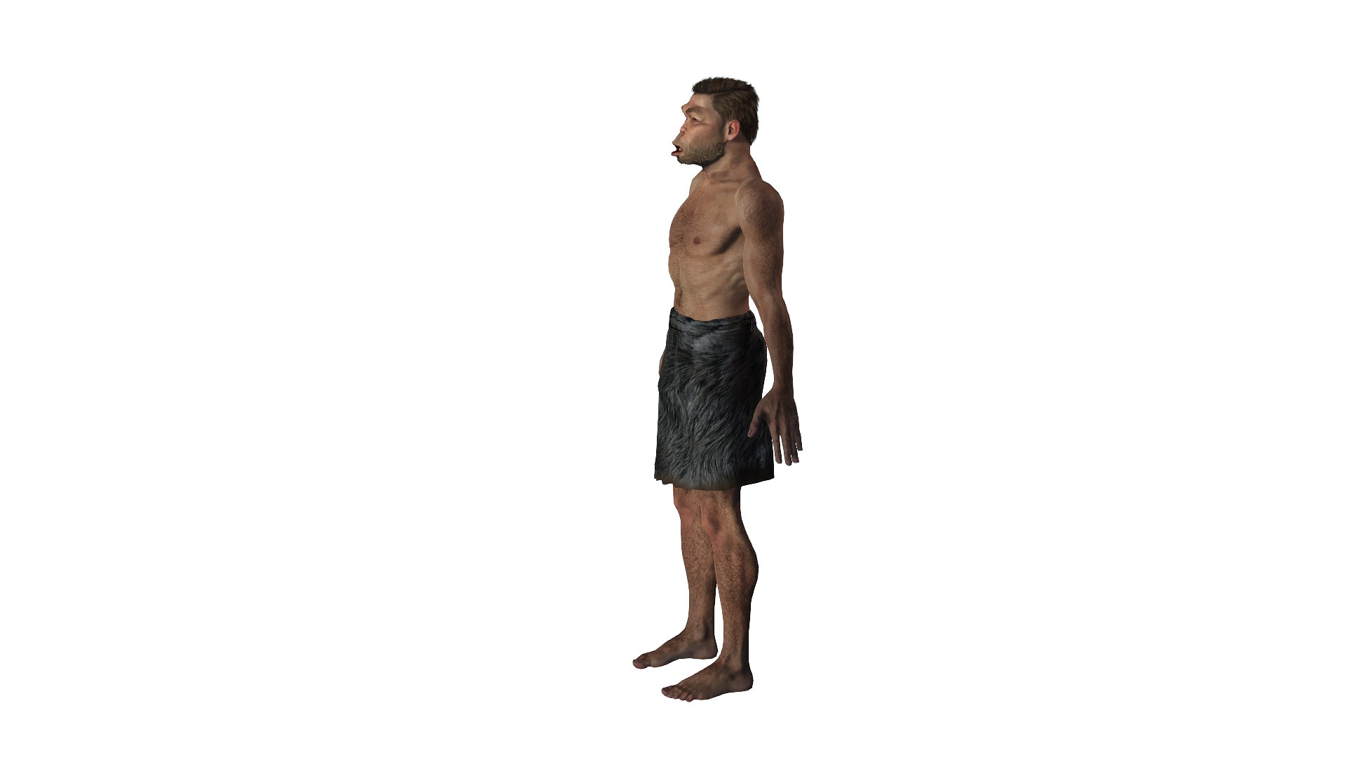 Caveman 3D Model - TurboSquid 1873609