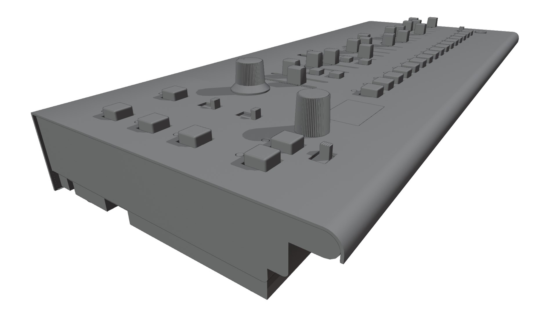 Roland JU-06A Synthesizer Module 3D - TurboSquid 2238645