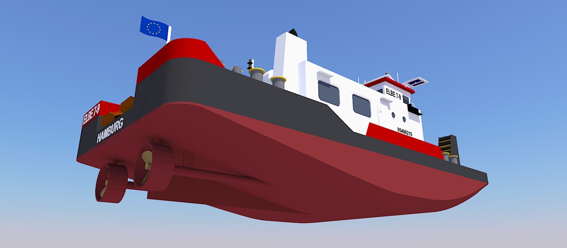 3D Push Boats Model - TurboSquid 1467525