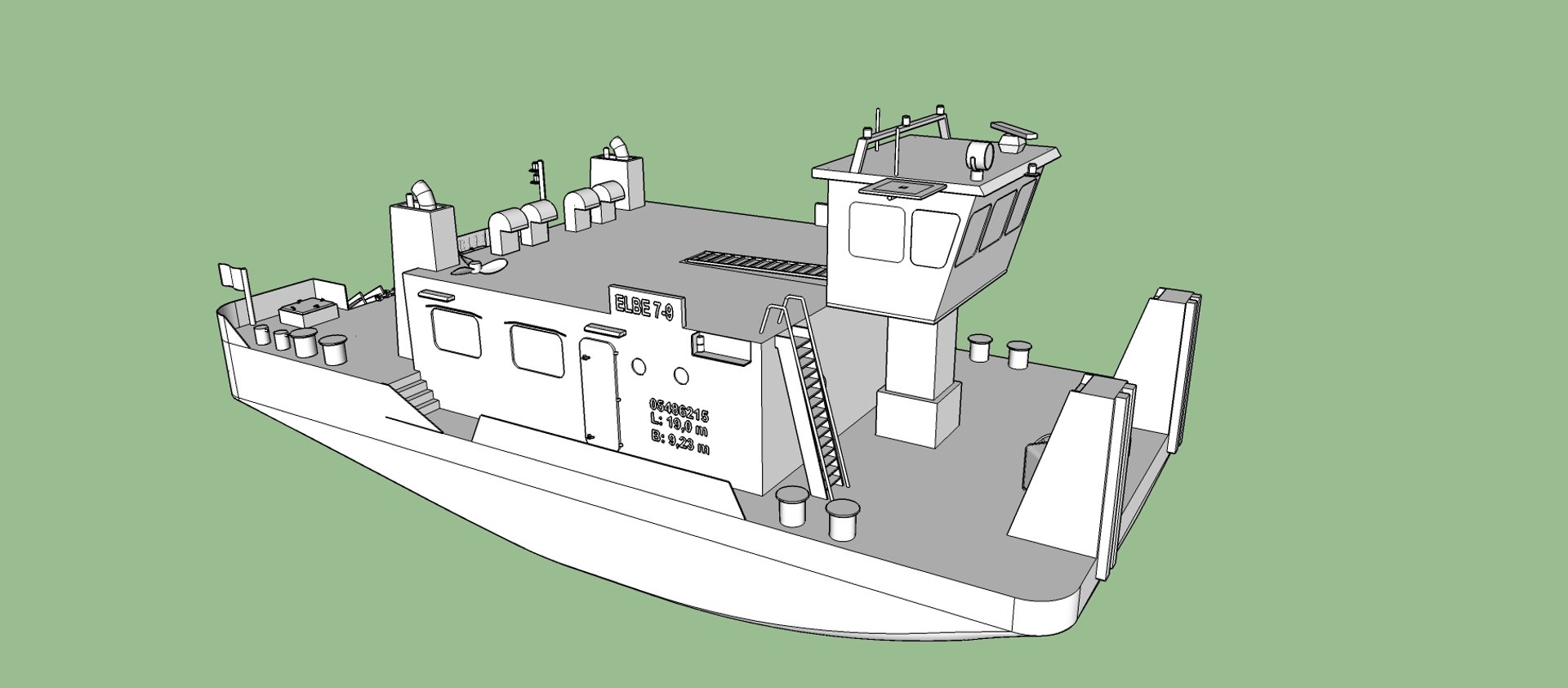 3D Push Boats Model - TurboSquid 1467525
