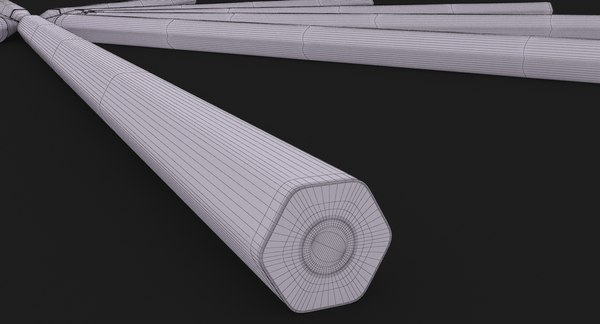 3D realistic colored pencils pose model - TurboSquid 1168951