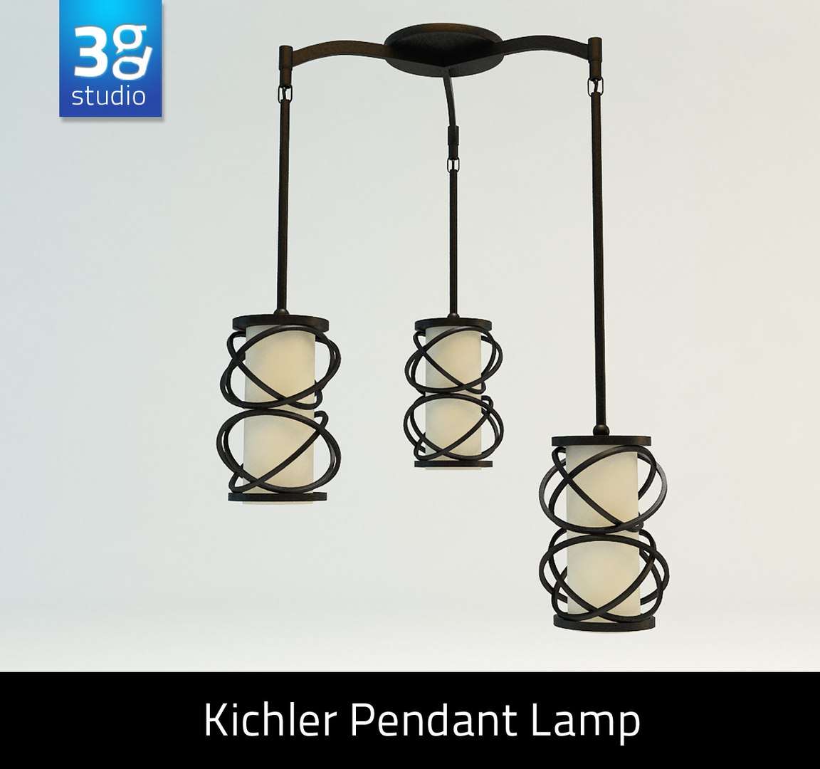 Kitchler Pendant Lamp 3d Model