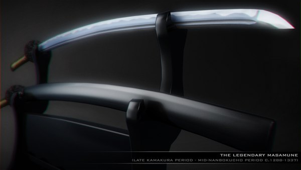 final fantasy masamune 3d model