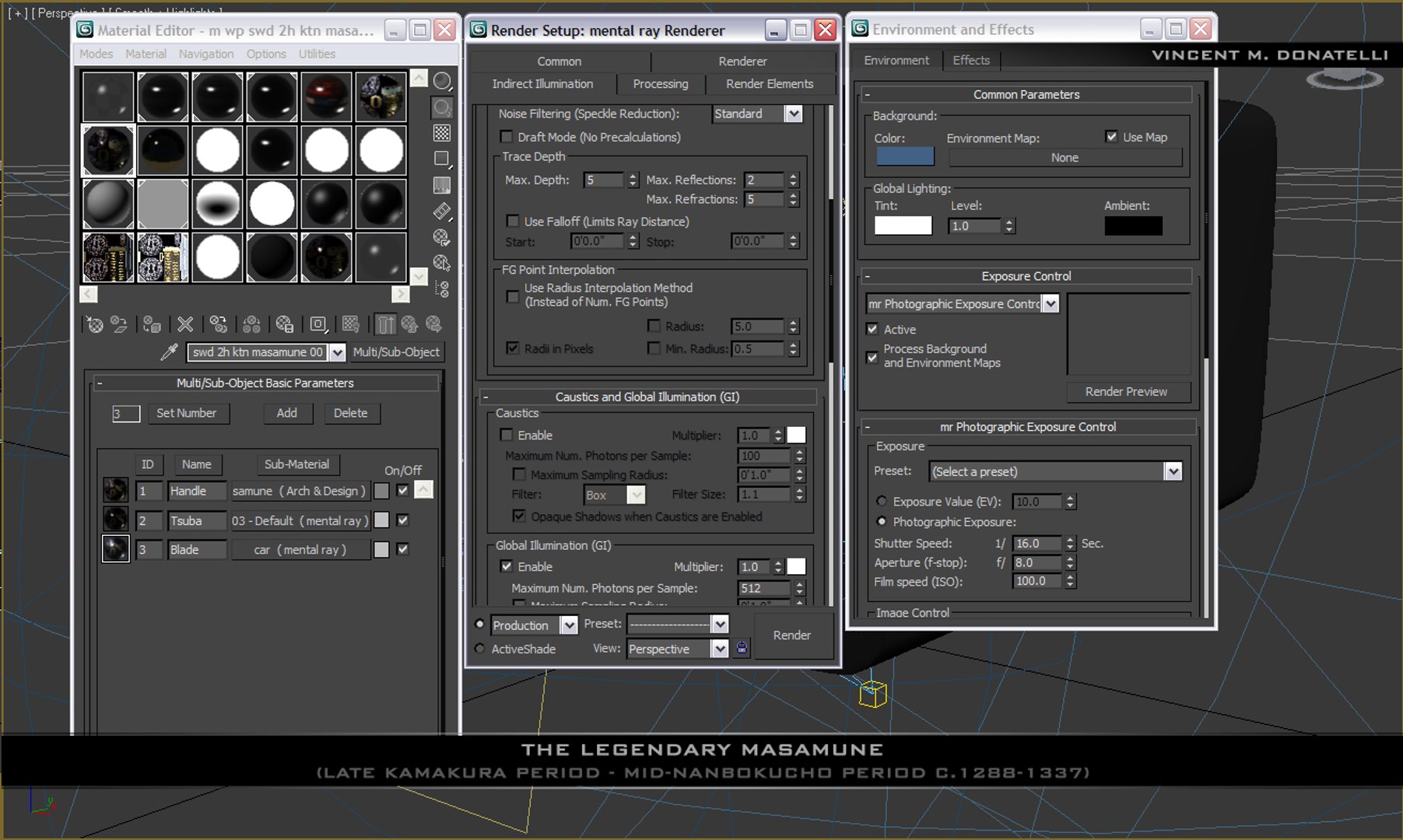 Final Fantasy Masamune 3d Model