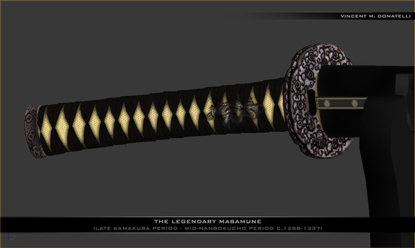final fantasy masamune 3d model