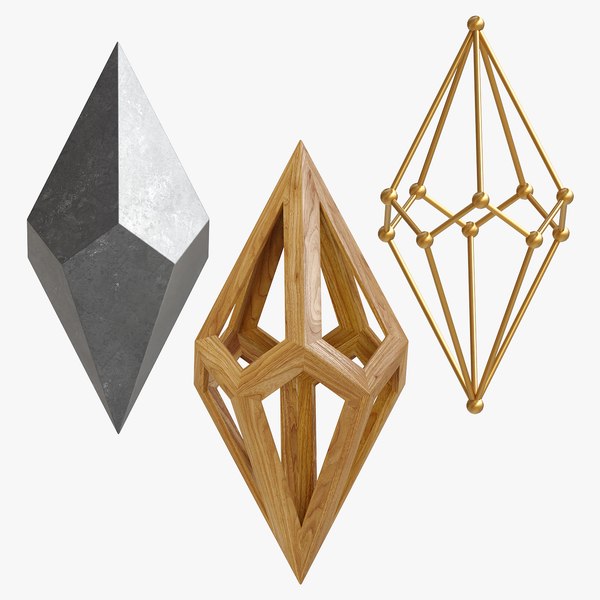 modelo 3d Trapezoedro pentagonal Deltoides - TurboSquid 2208074